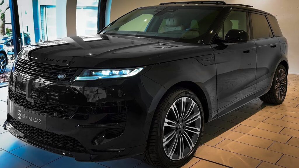 VISUEL : magnifique Range Rover Sport noir 2023